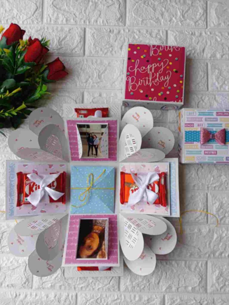 Birthday Explosion Box - Crafts By Disha